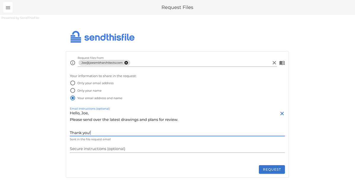 Product Features | Secure File Transfer | SendThisFile